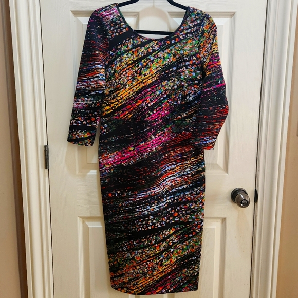 Spense | Dresses | Multicolored Bodycon Dress | Poshmark